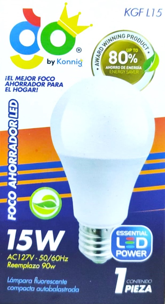 (KGFL15) FOCO 15W KONNIG | GRUPO AMARO
